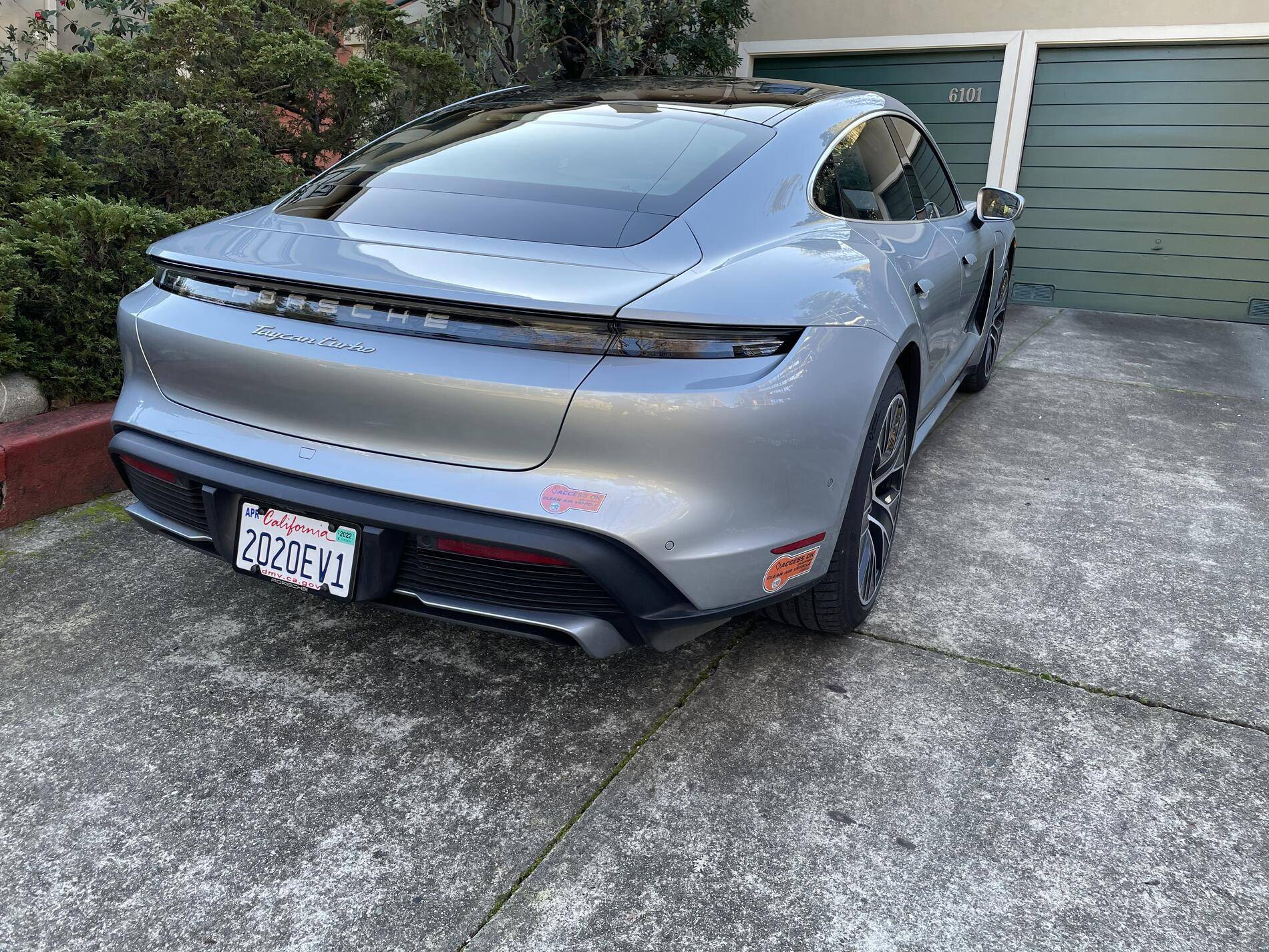 California Carpool stickers | TaycanForum -- Porsche Taycan Owners ...