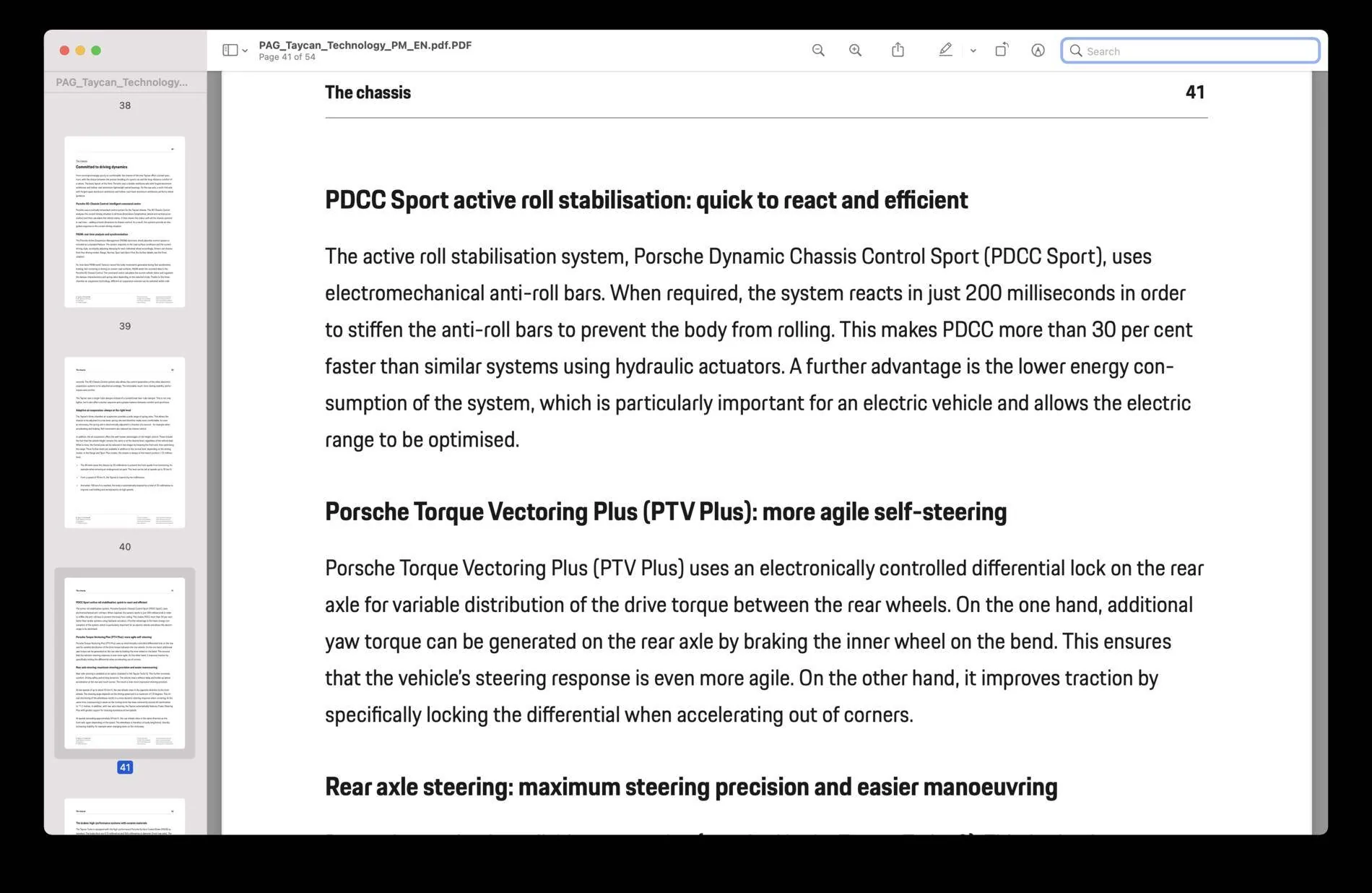 PTV (Porsche Torque Vectoring) - a must have? | TaycanForum -- Porsche ...