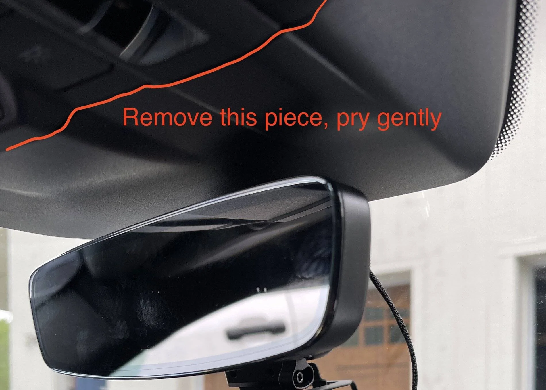 MirrorTap / Blendmount install for Uniden R7, with pics! | TaycanForum ...