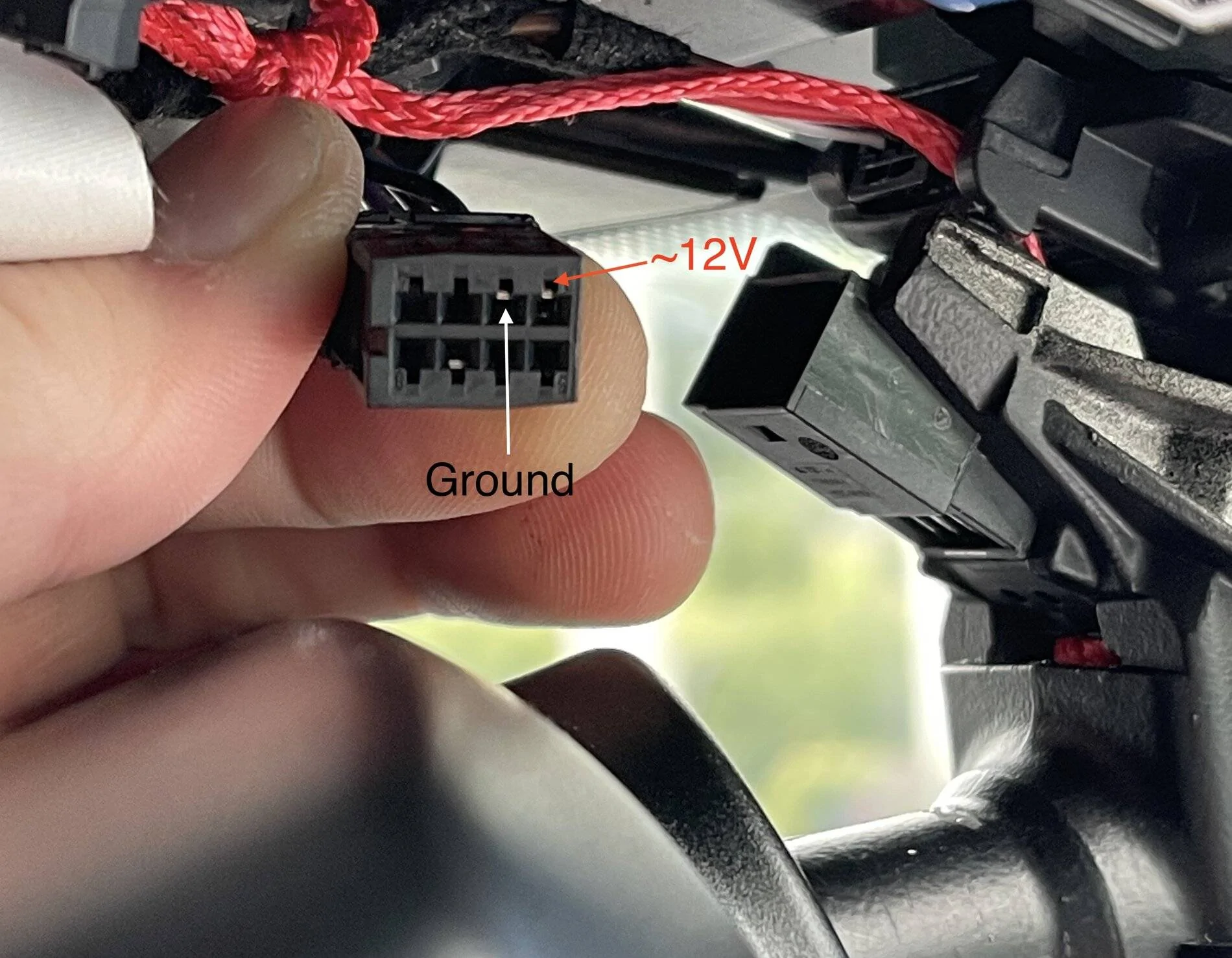 MirrorTap / Blendmount install for Uniden R7, with pics! | TaycanForum ...