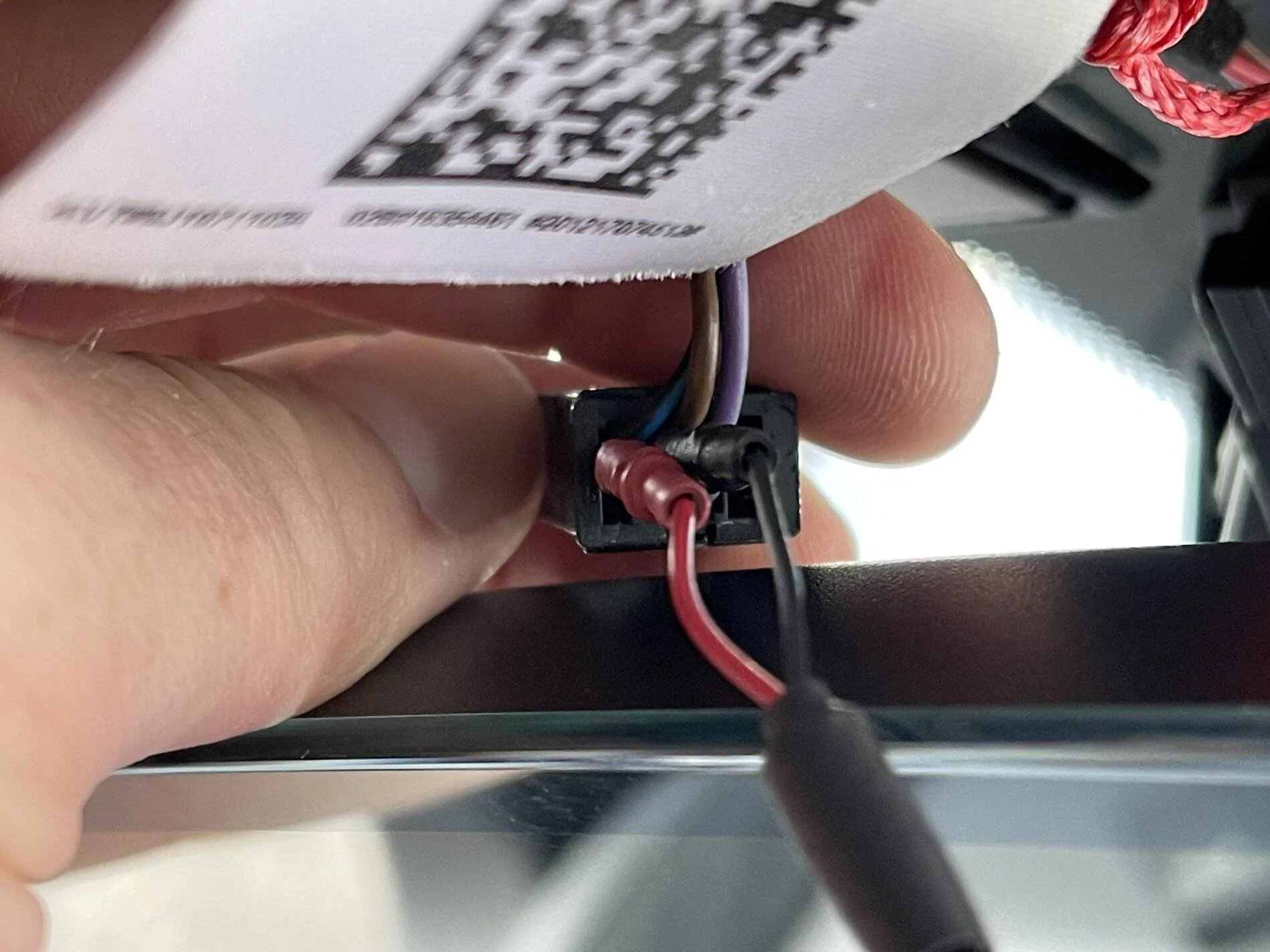 MirrorTap / Blendmount install for Uniden R7, with pics! | TaycanForum ...