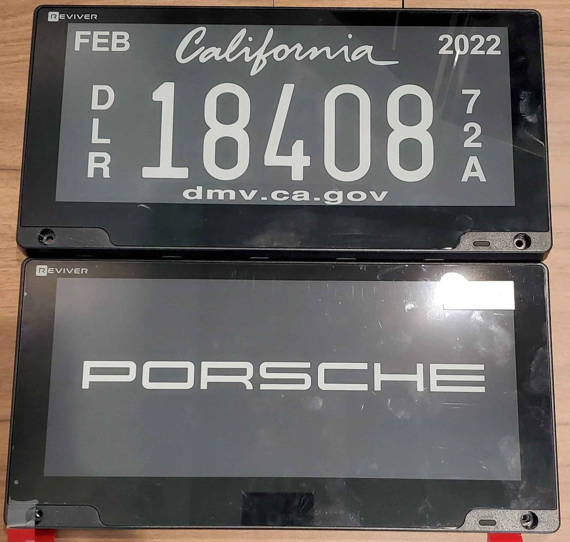 Digital license plate anyone? | TaycanForum -- Porsche Taycan Owners ...