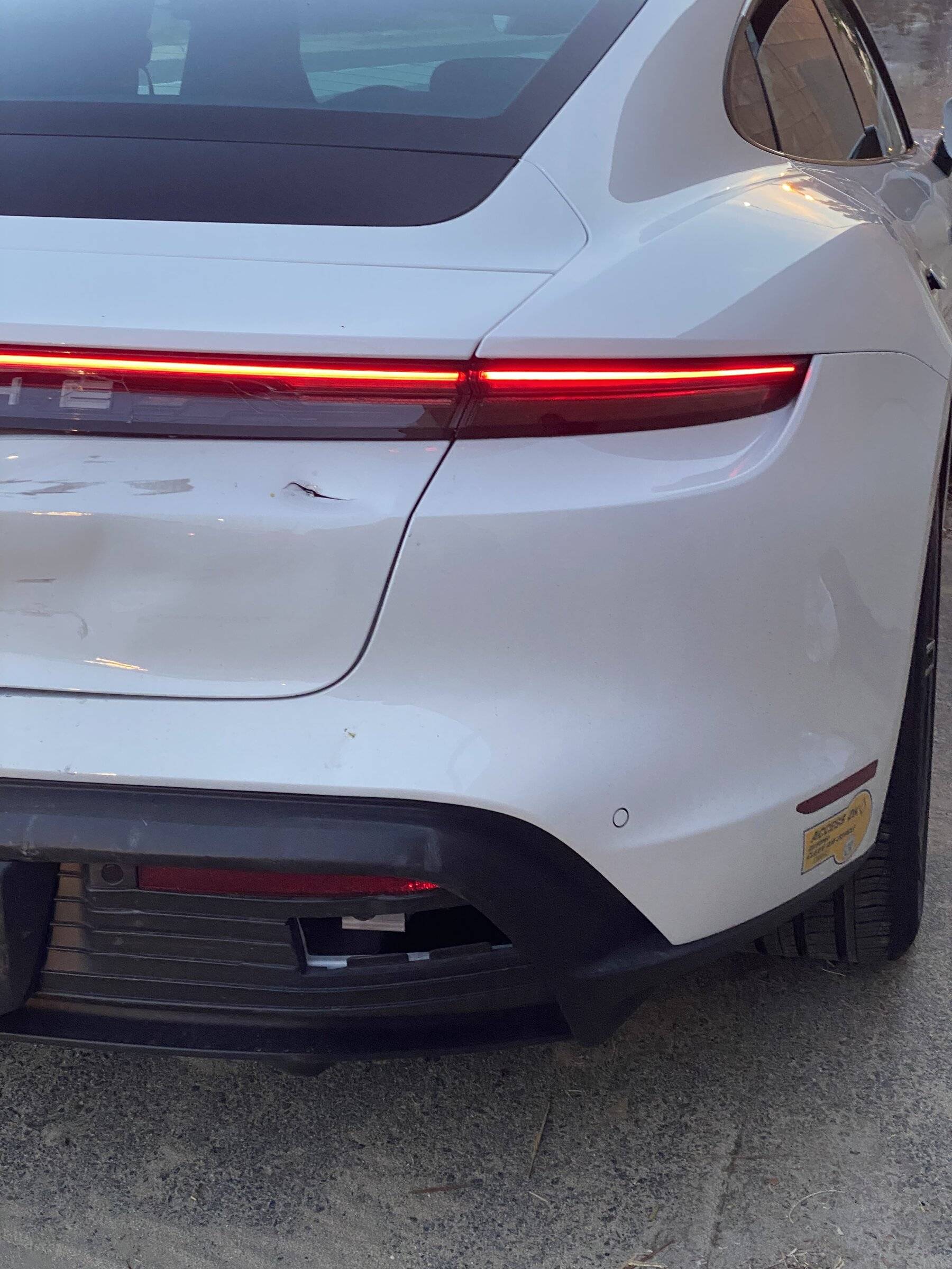 Rear Ended. Need advice. | TaycanForum -- Porsche Taycan Owners, News ...