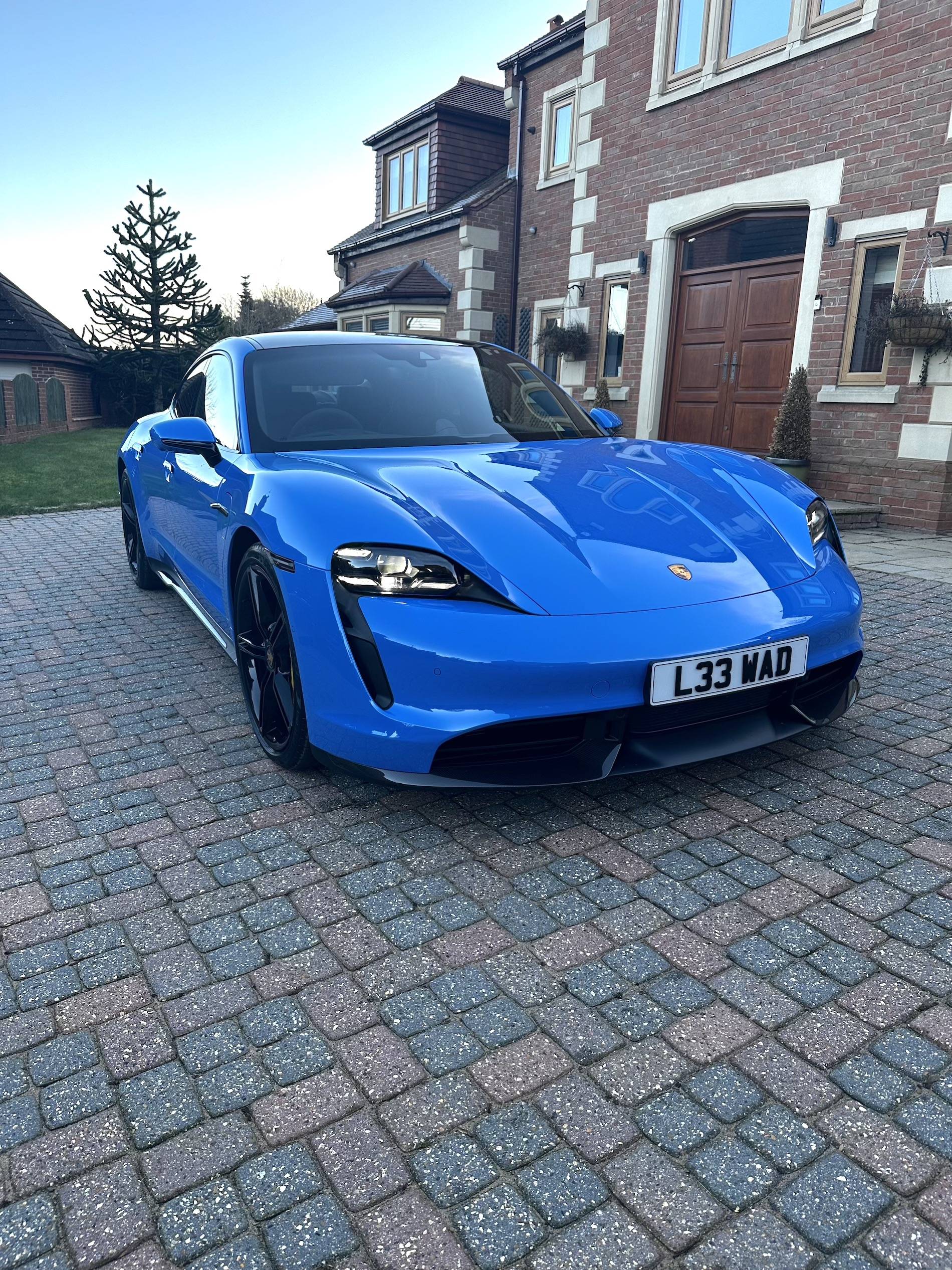 Voodoo Blue PTS Taycan Turbo S delivered! | TaycanForum -- Porsche ...
