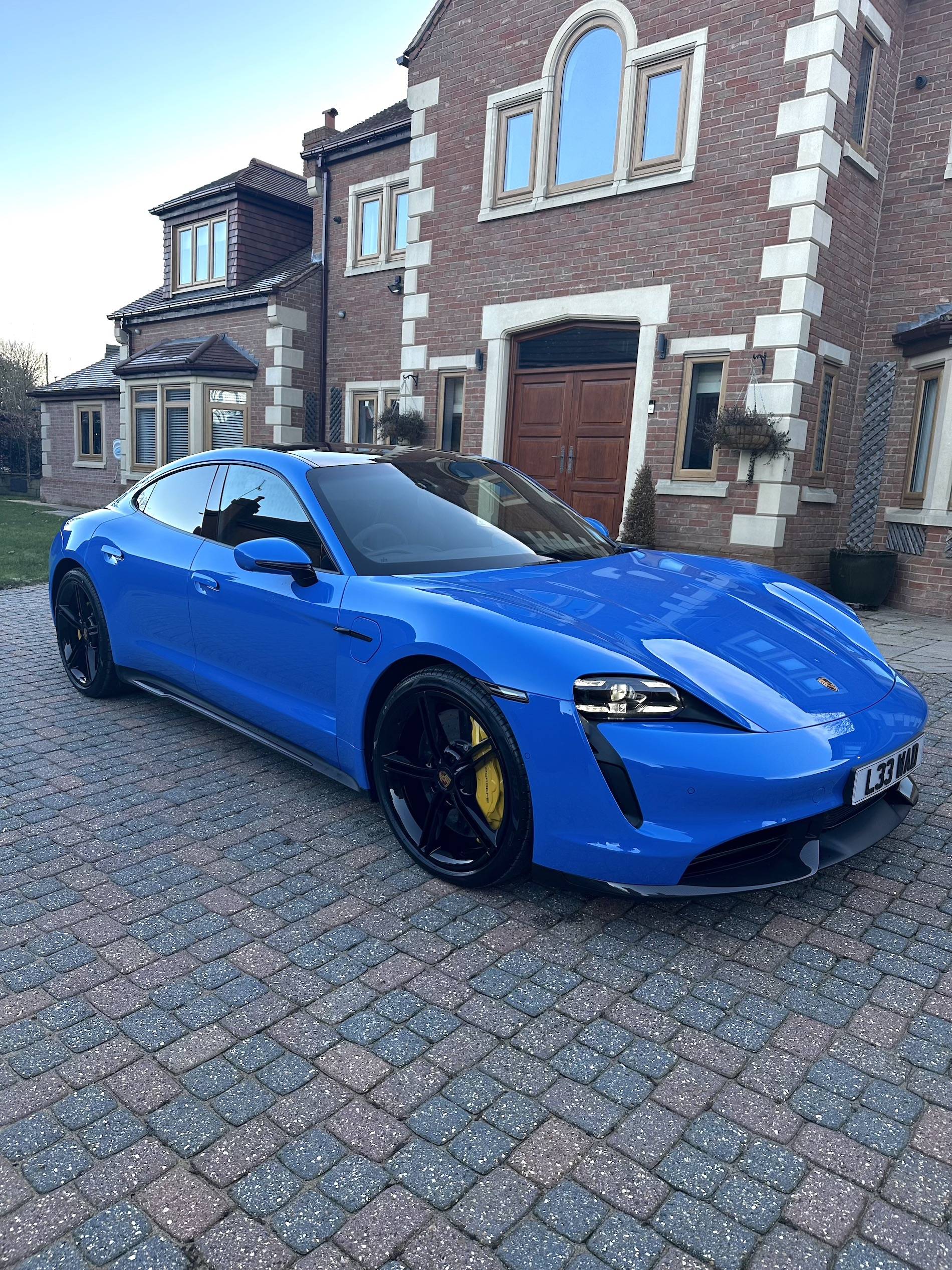 Voodoo Blue PTS Taycan Turbo S delivered! | TaycanForum -- Porsche ...