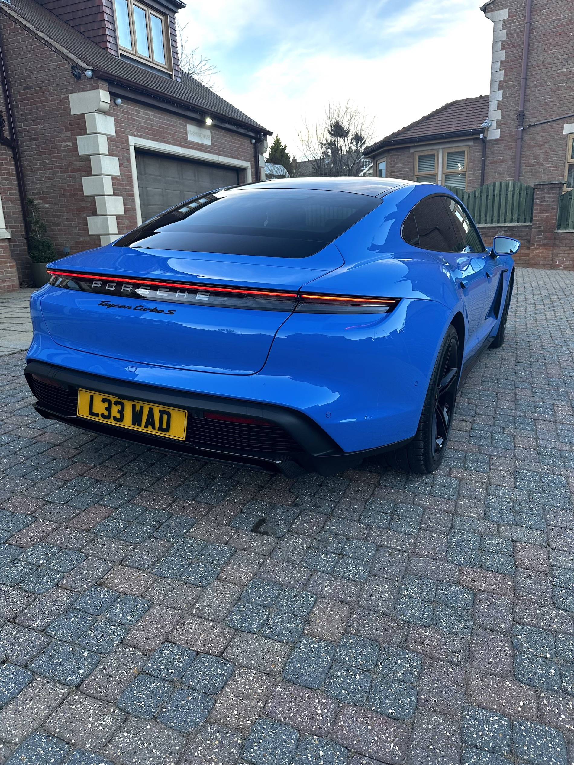 Voodoo Blue PTS Taycan Turbo S delivered! | TaycanForum -- Porsche ...