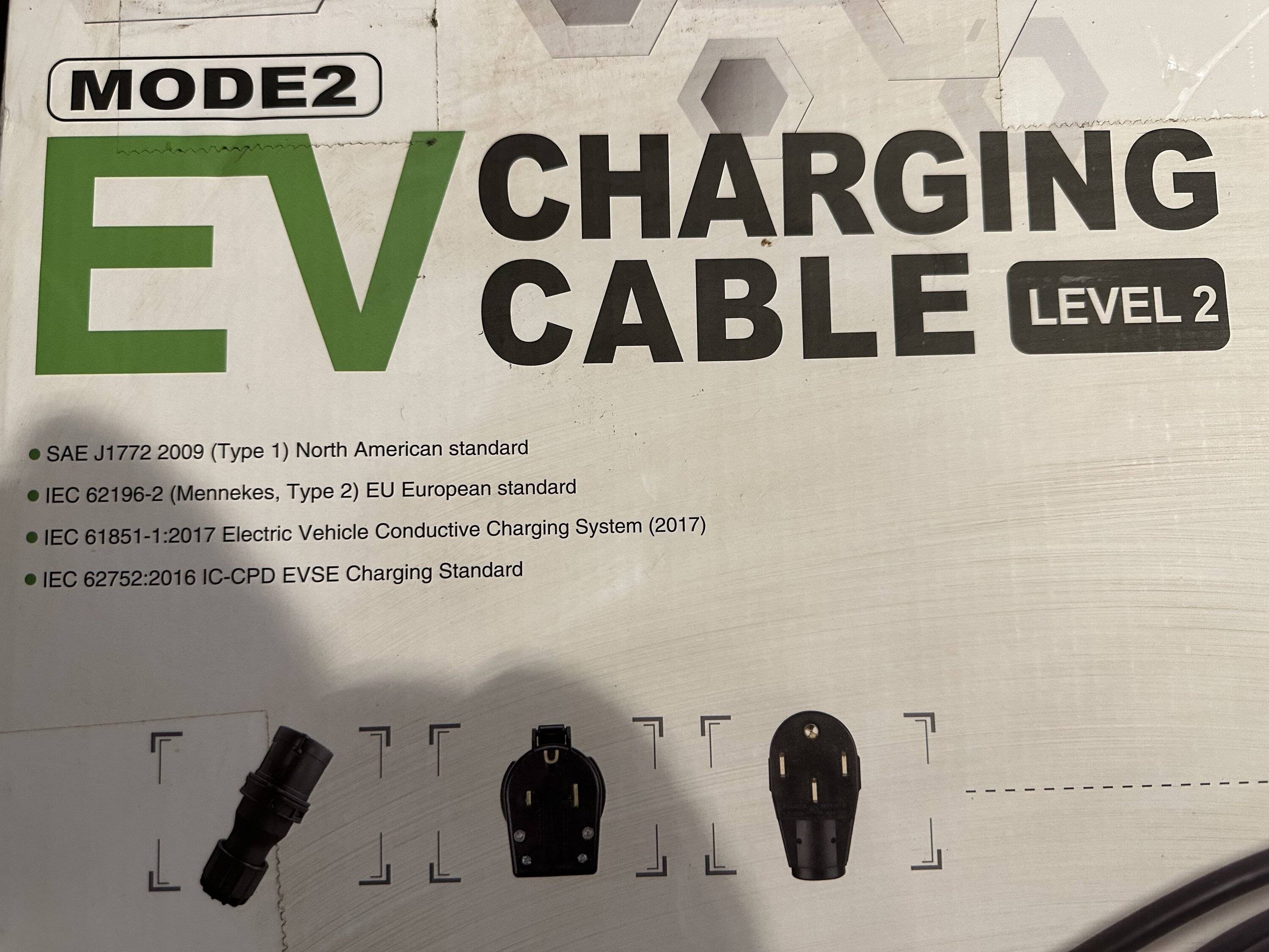 Portable 32 Amp EV Charger Level 2, NEMA 14-50 $175 | TaycanForum ...