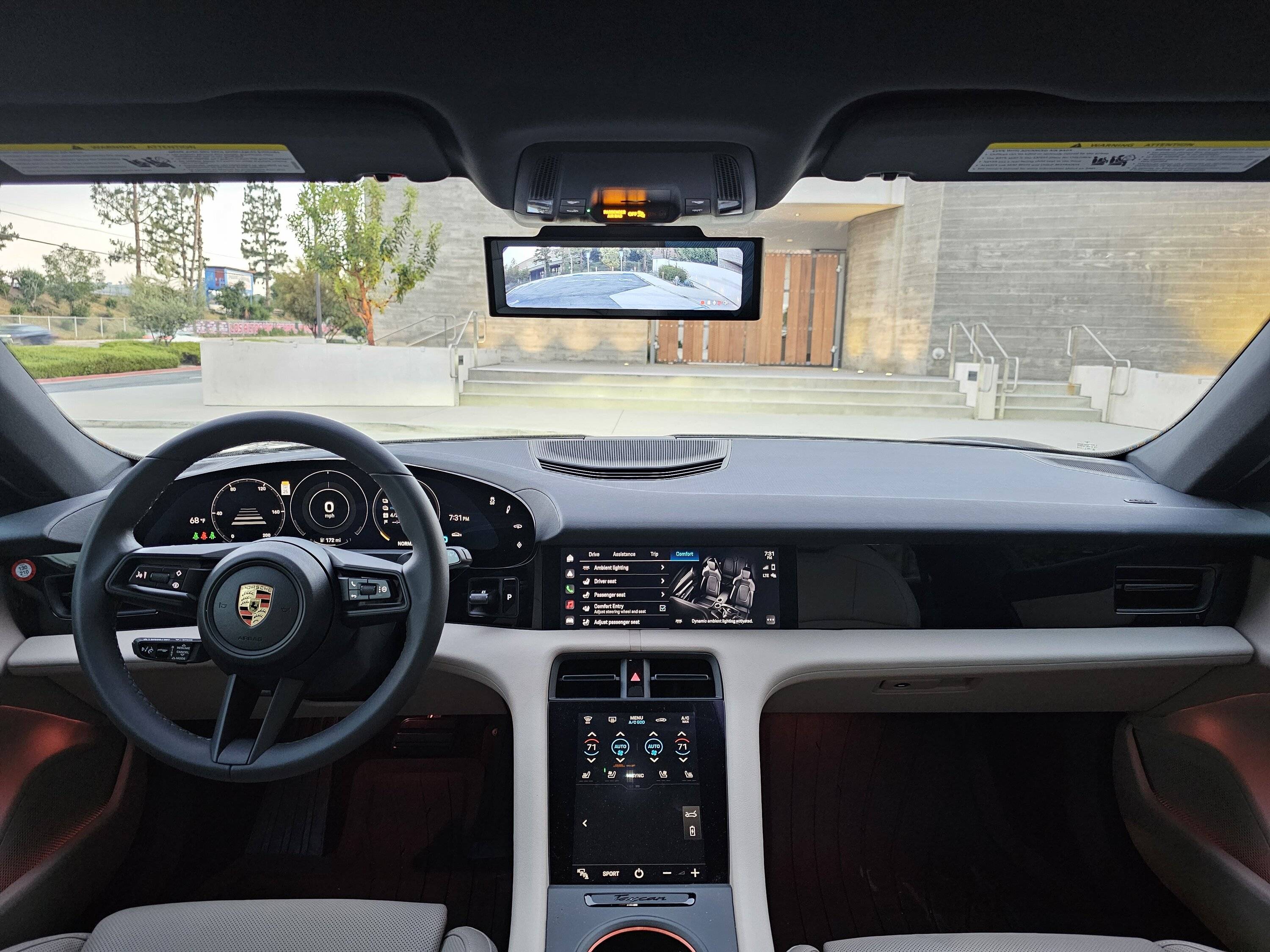 Rear View Mirror 4K + 1080p Dash Cam Option for CT4 | TaycanForum ...