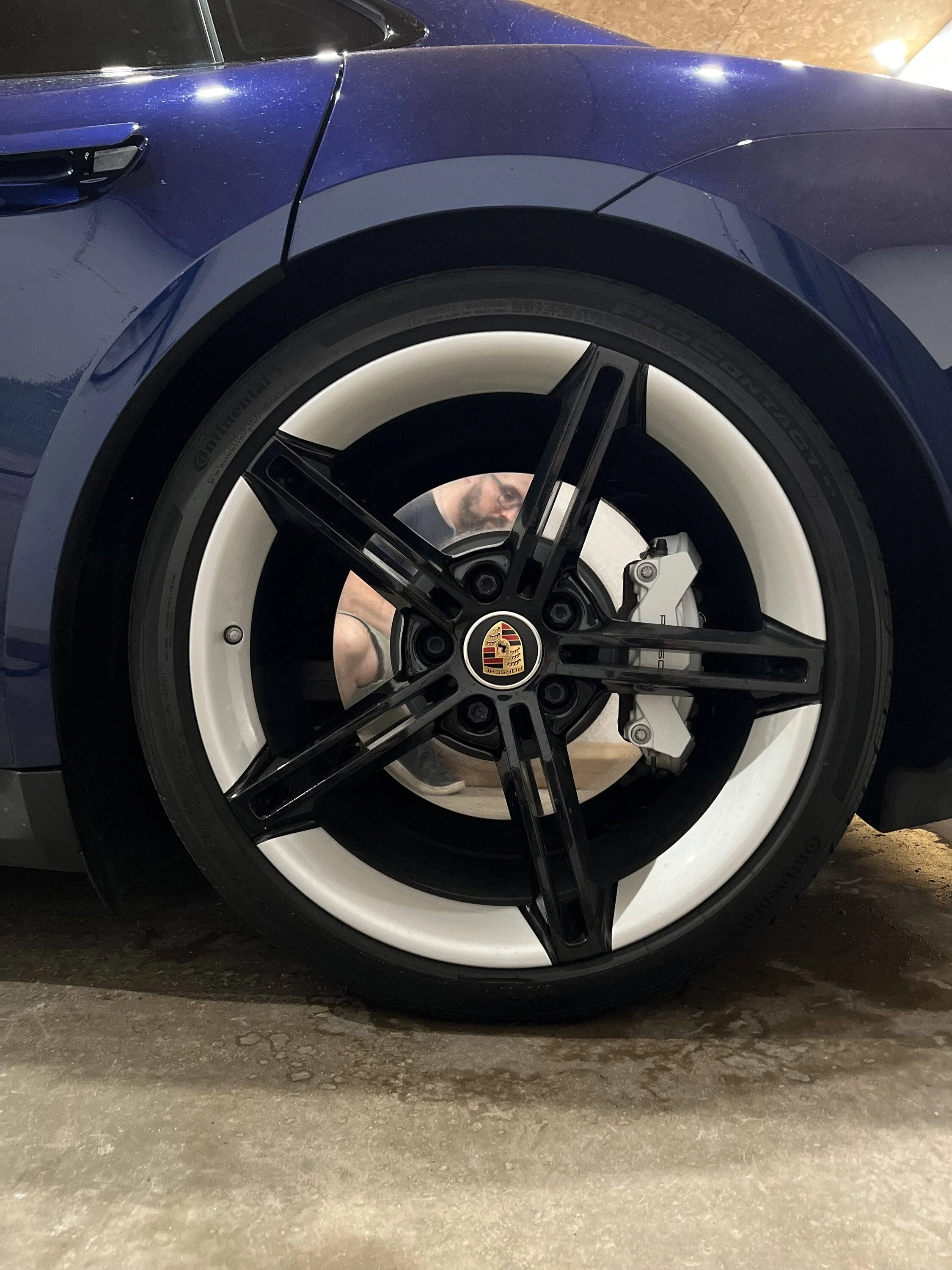 FS: Mission E wheels with TPMS & Tires | TaycanForum -- Porsche Taycan ...