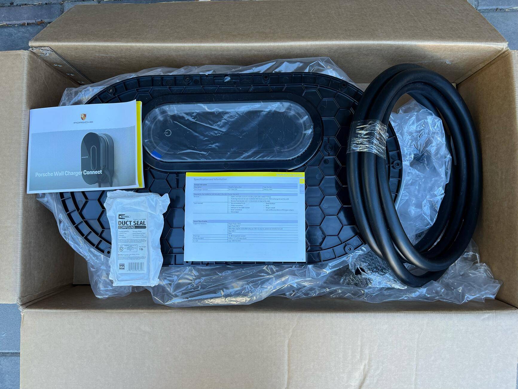 For sale: New Porsche Wall Charger Connect | TaycanForum -- Porsche ...