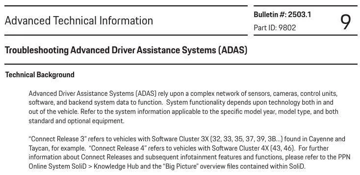 TSB: Troubleshooting Advanced Driver Assistance Systems (ADAS) - June ...