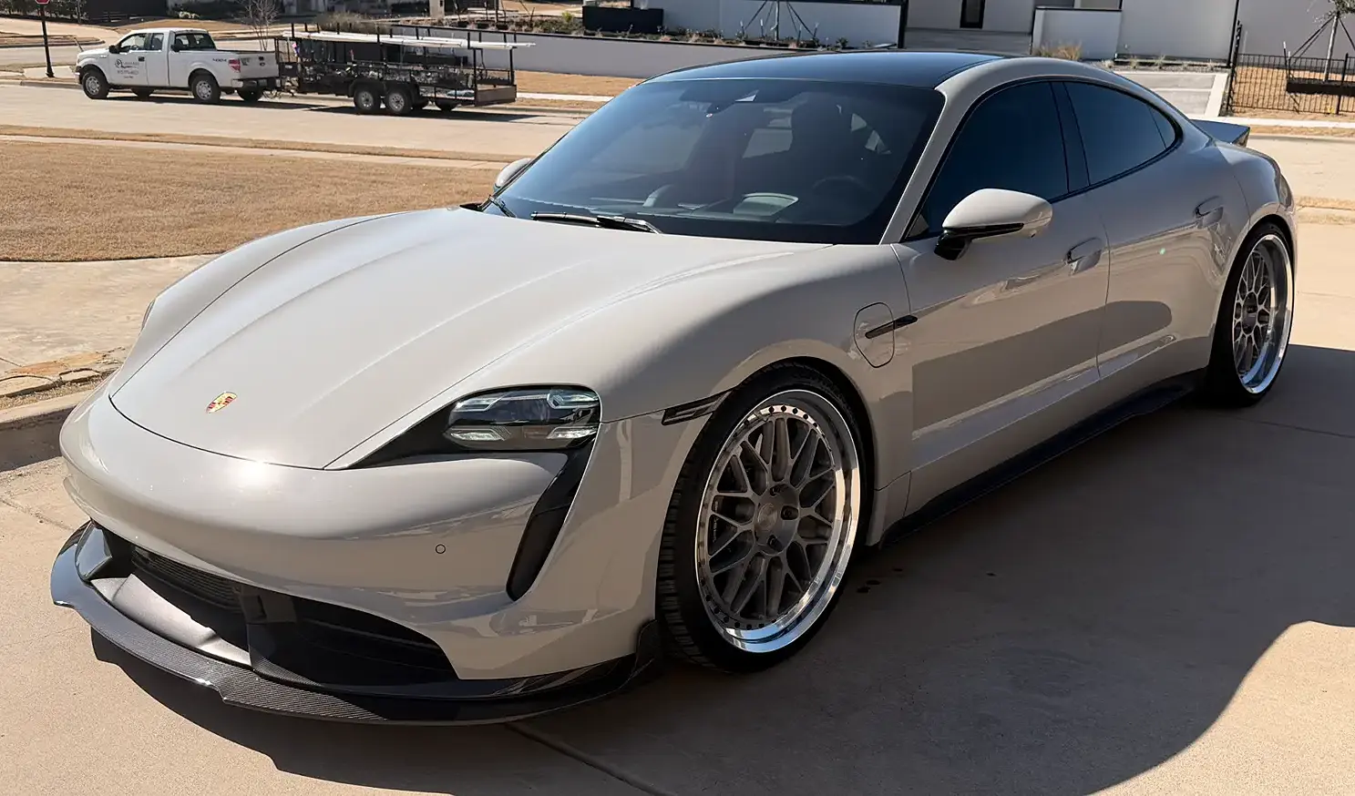 New Shoes on the Turbo S: 22" BC Forged Wheels | TaycanForum -- Porsche ...